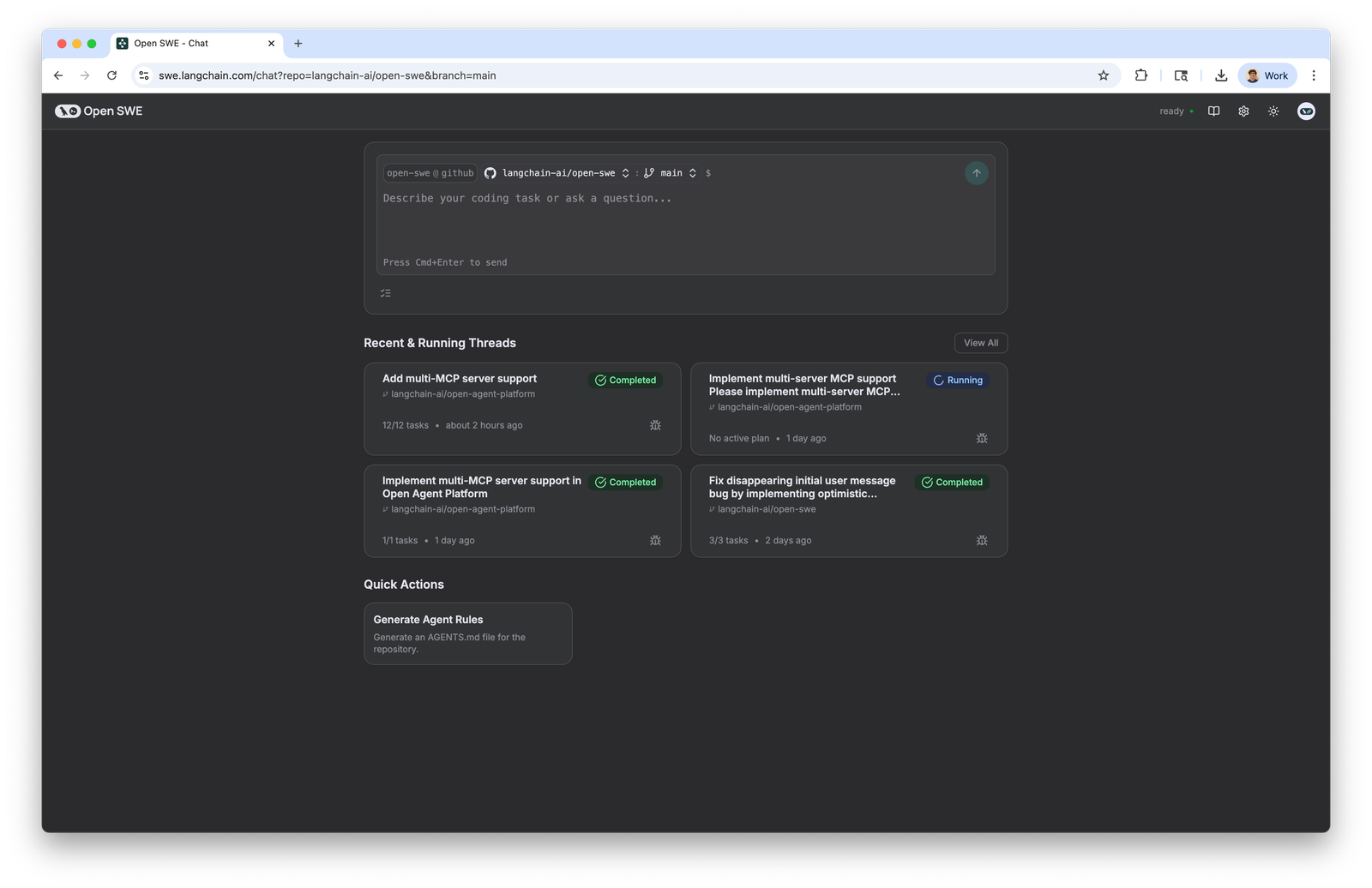 Introducing Open SWE: An Open-Source Asynchronous Coding Agent